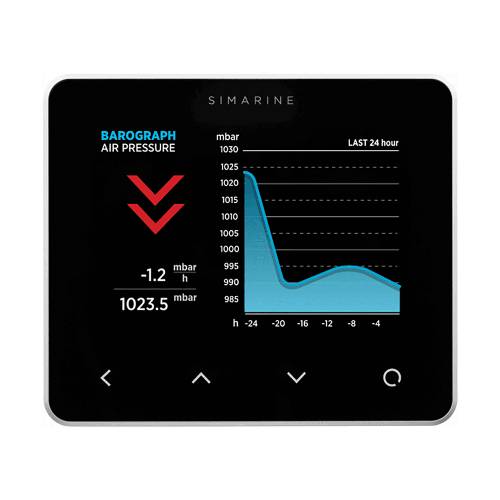 Simarine PICO Battery Monitor Display - Quality Marine Electronics