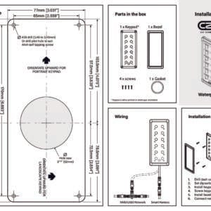 CZone Waterproof Keypad - Quality Marine Electronics
